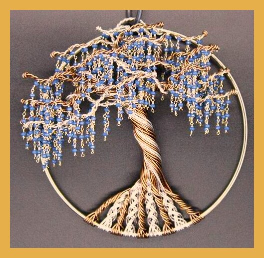 Wire and Bead Tree of Life Class – Crafty AF LLC