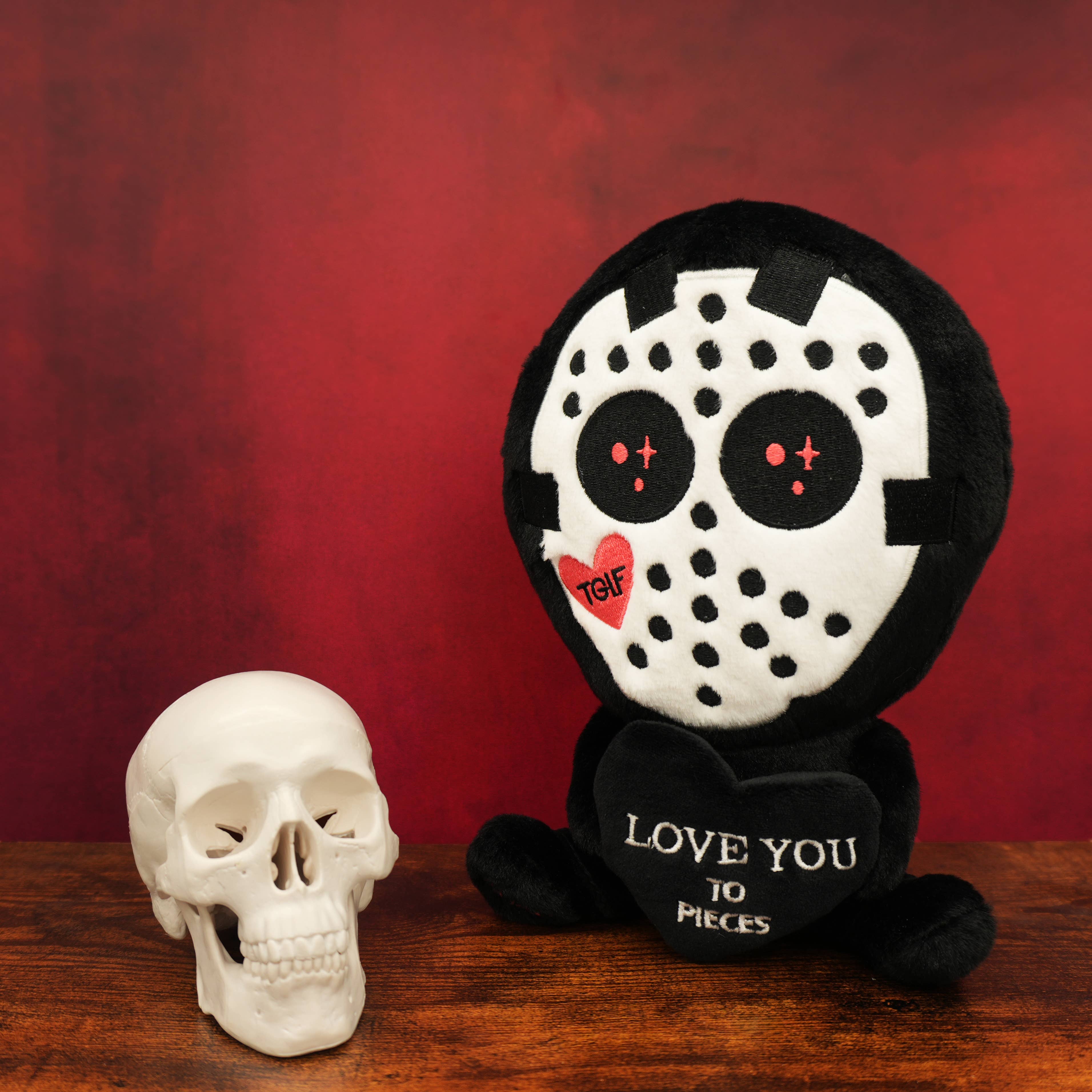 “Love You to Pieces” Hockey Killer Horror Plushies – Crafty AF LLC